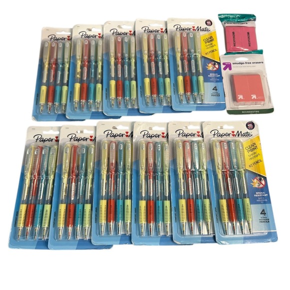 Paper Mate | Office | Paper Mate Clearpoint Mechanical Pencils 2 Break ...